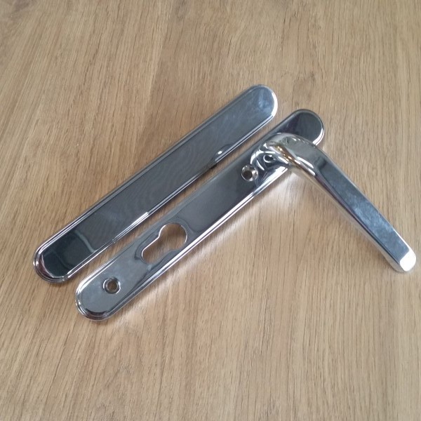 92MM L/BLANK PLATE STD 122MM (DH56) – King Solutions – UK Door Locks