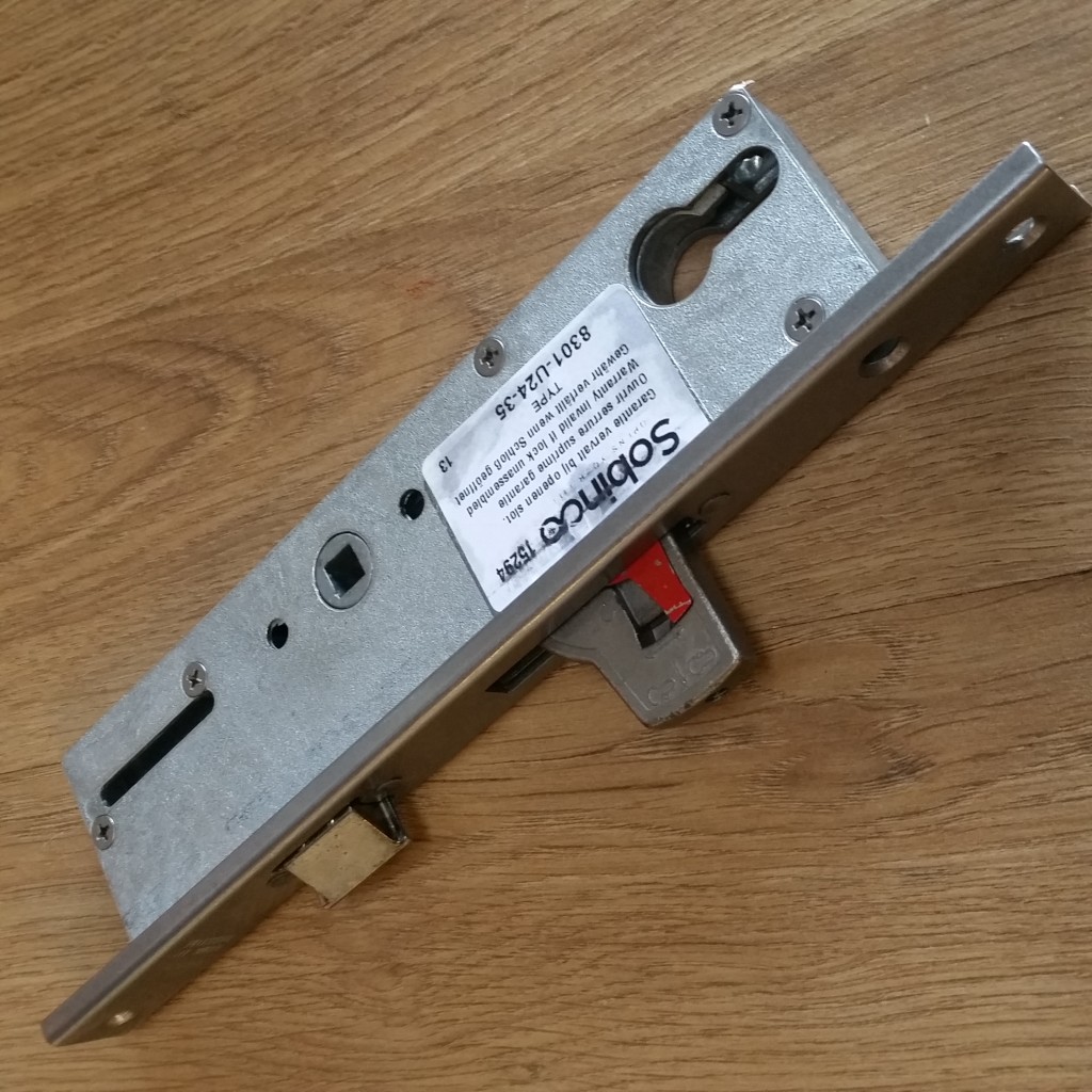SOBINCO MORTICE LOCK 24MM URAIL FACEPLATE (MLS37) – King Solutions – UK ...
