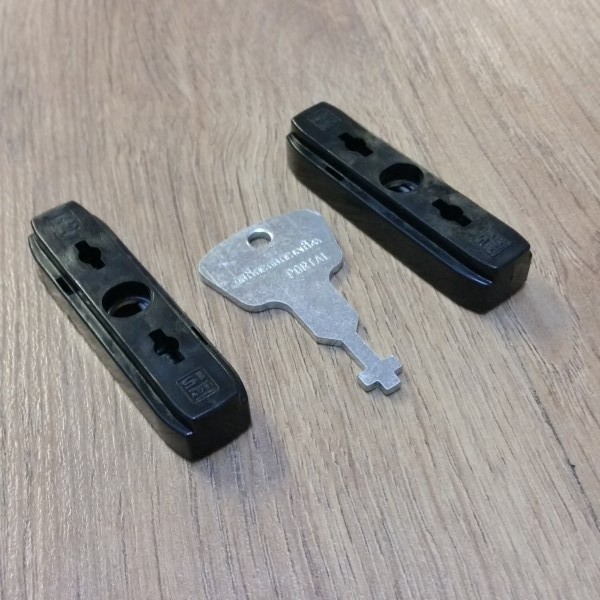 PSK Nylon Glider & Key (PA15) – King Solutions – UK Door Locks