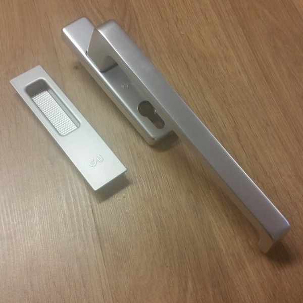 GU Lift & Slide Handle Internal (inc External Pull Plate)- Silver ...