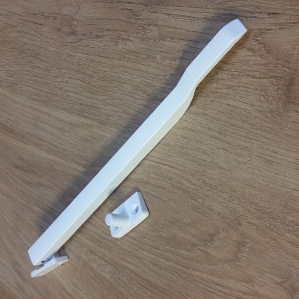 Peg Stay – Non Locking White 250mm(pswnl) – King Solutions – UK Door Locks
