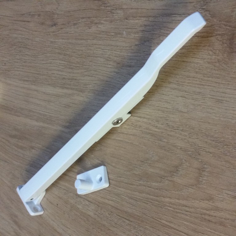Peg Stay – Locking White 250mm(pswl) – King Solutions – UK Door Locks