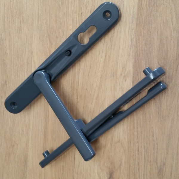 Bifold/Shutter 92mm L/Lever Folding Handle L/H Anthracite Grey(bfs92lag ...