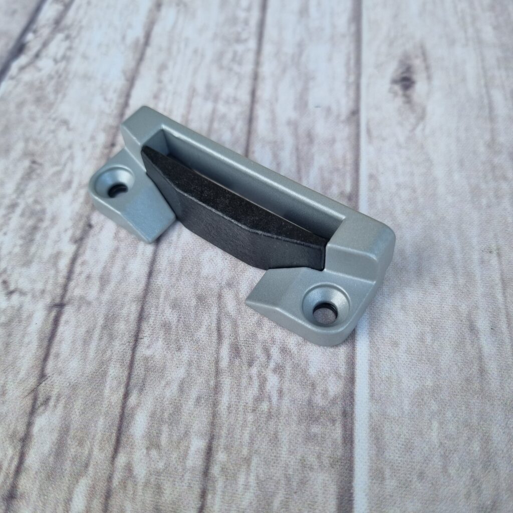 Timber Window Handle Keep Standard Satin (HAN49m) - King Solutions - UK ...