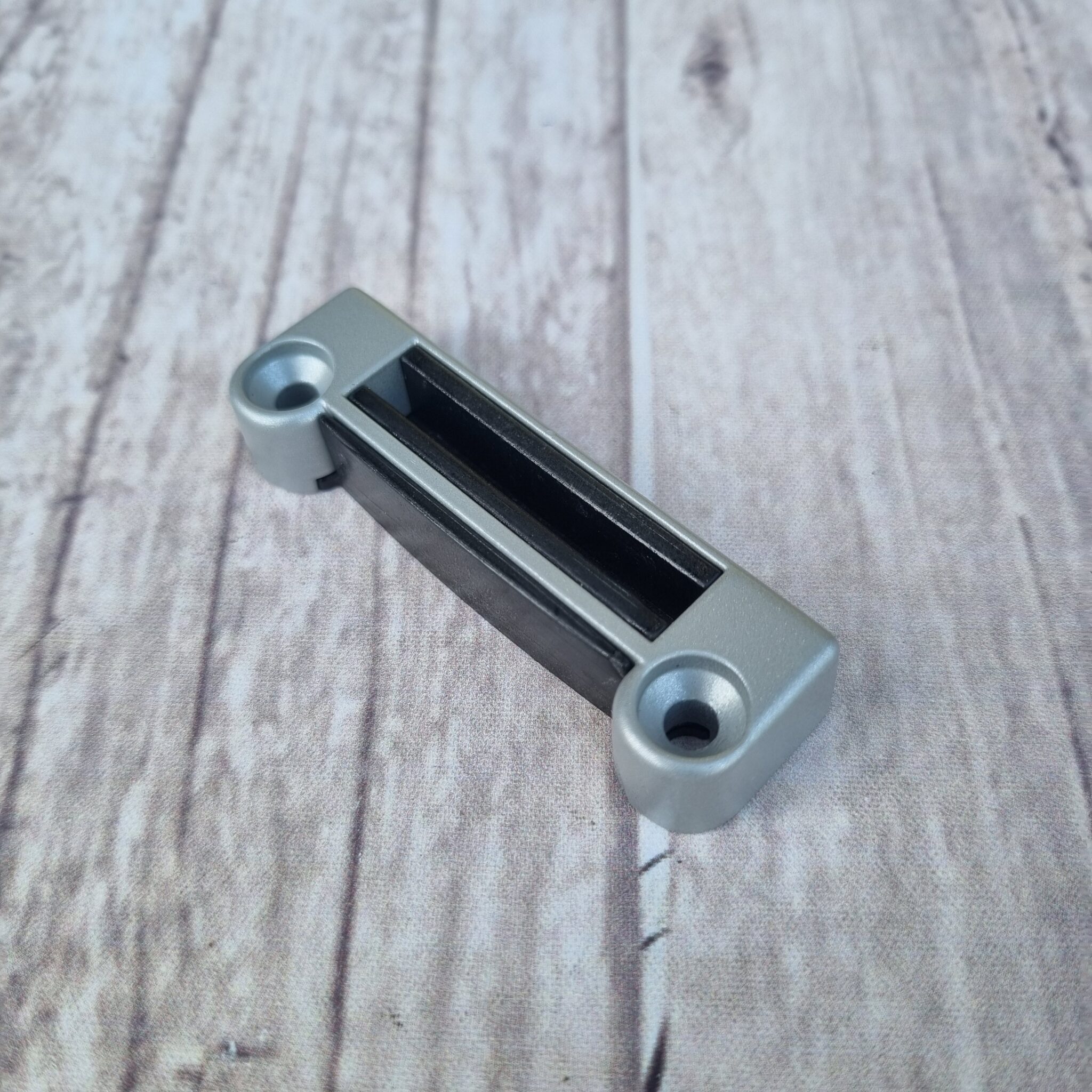 Timber Window Handle Keep Slim Satin (HAN49n) - King Solutions - UK ...