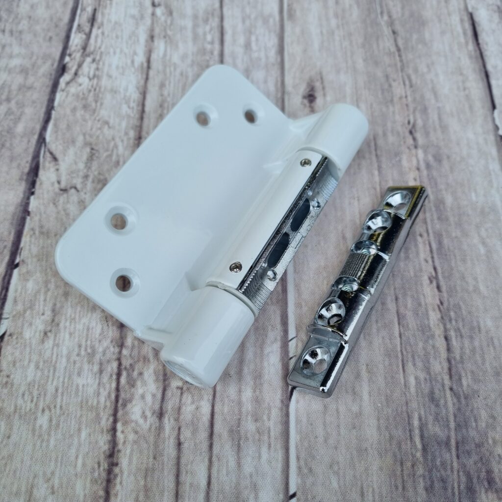 Athena 2D Composite Door Hinge White – (hin1ath) - King Solutions - UK ...