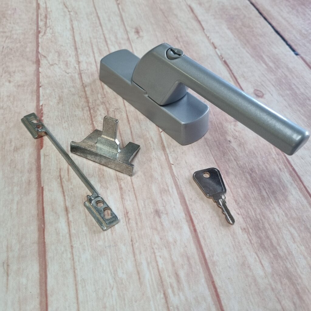 Macanri MULTI – TBT Locking Handle Silver (c/w Siegenia Lm4200 standard ...